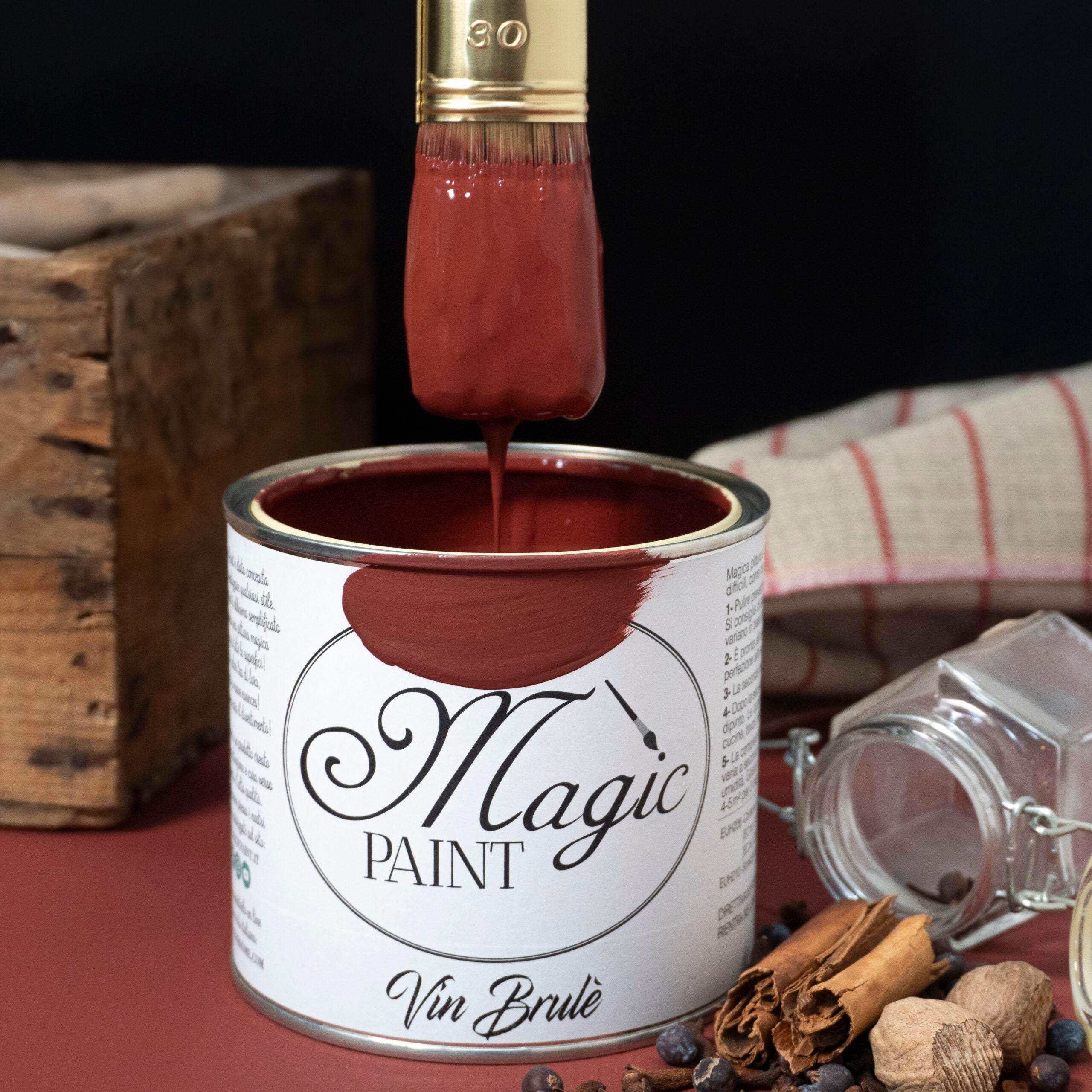 Vernice colore borgogna: pittura a gesso per mobili | Magic Paint