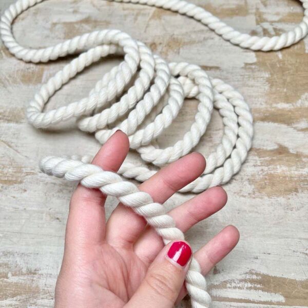 Natural Braided Cord, Italian Trimming 1cm | Magic Paint – Elisir Home ...